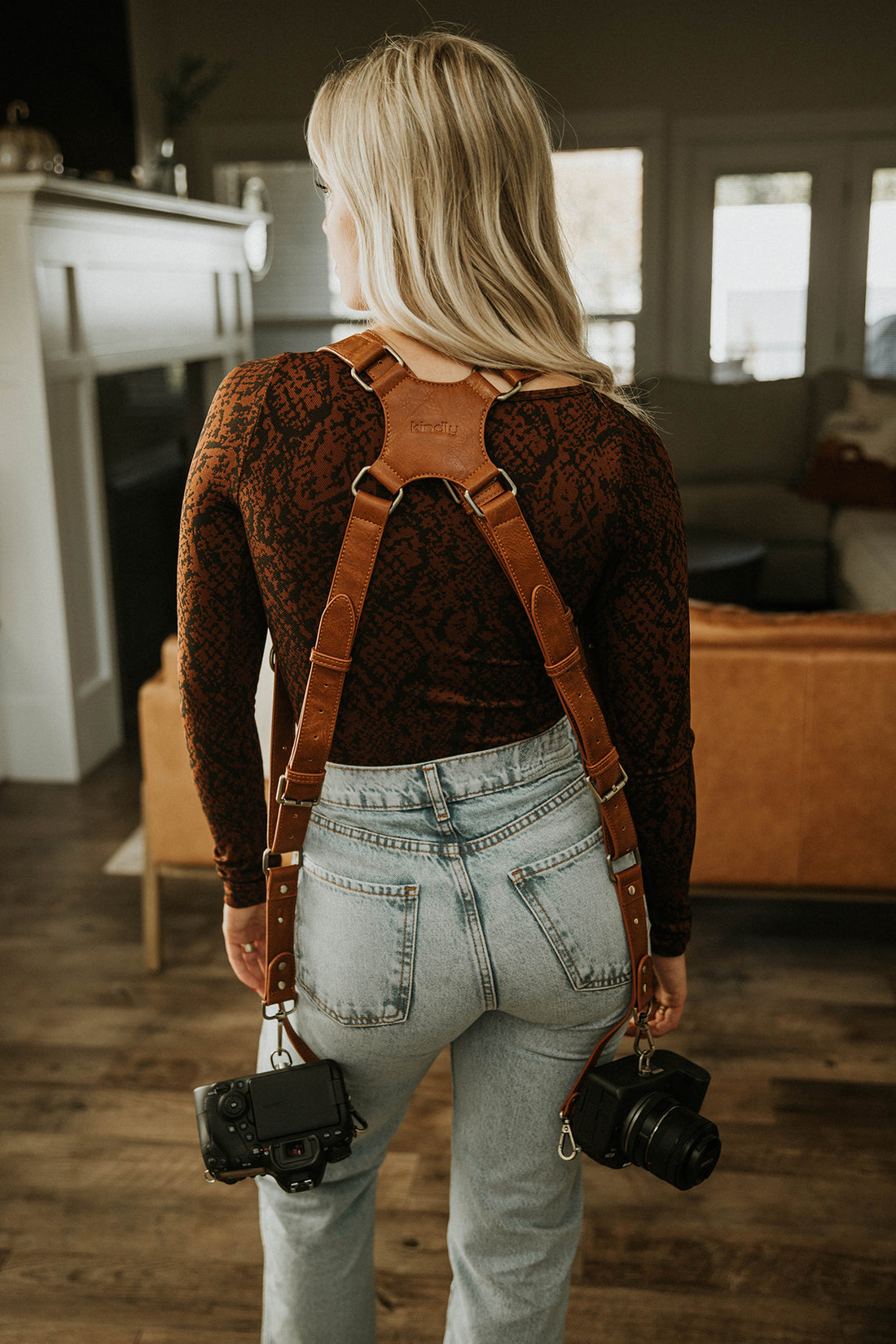 The Dual Camera Harness (***HARNESS ONLY***) Brown is a Pre-Order for ...
